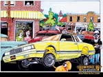 Lowrider Car Drawings, Paintings, and Pictures - Lowrider Arte Magazine