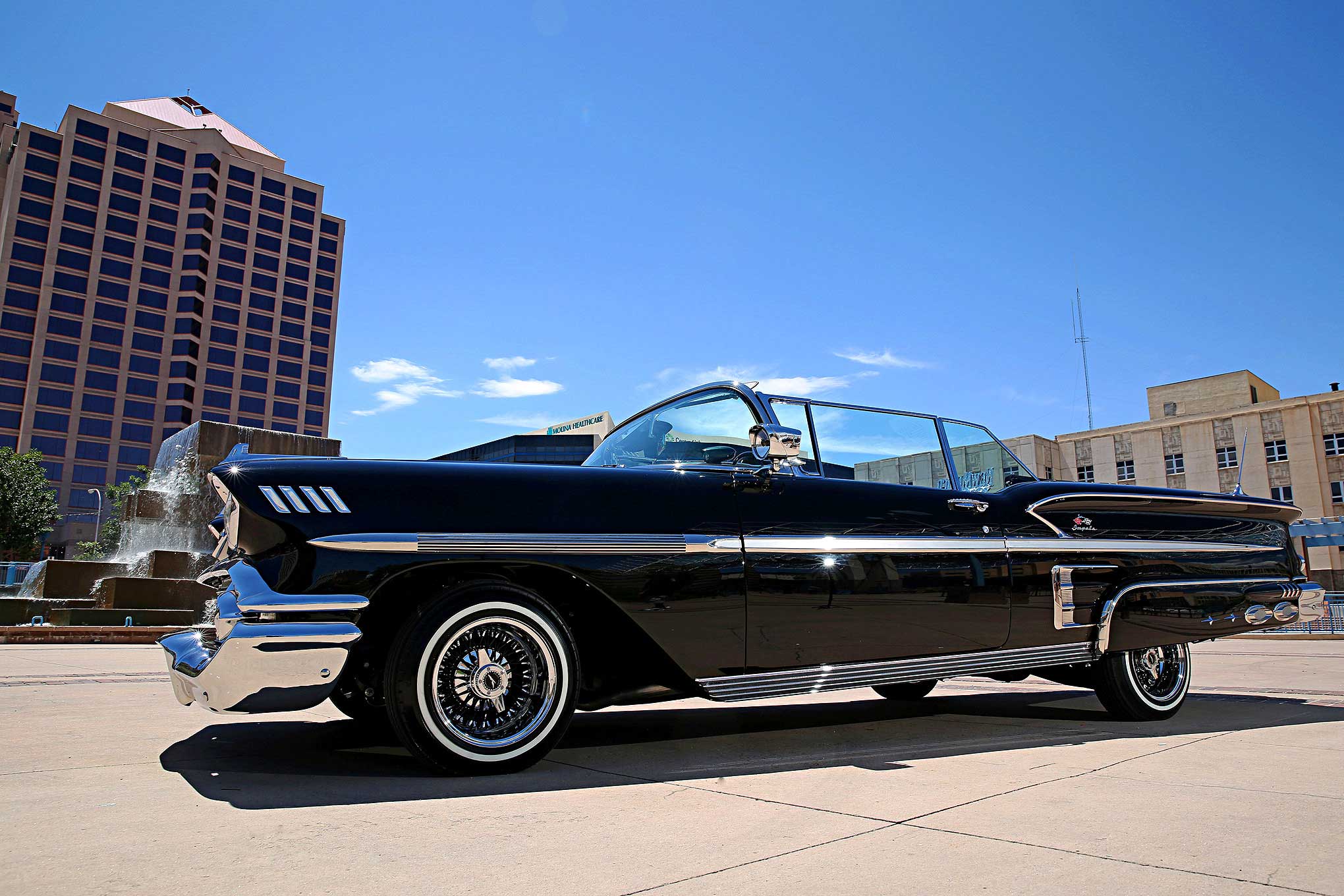 1958 chevrolet impala convertible low driver side - Lowrider