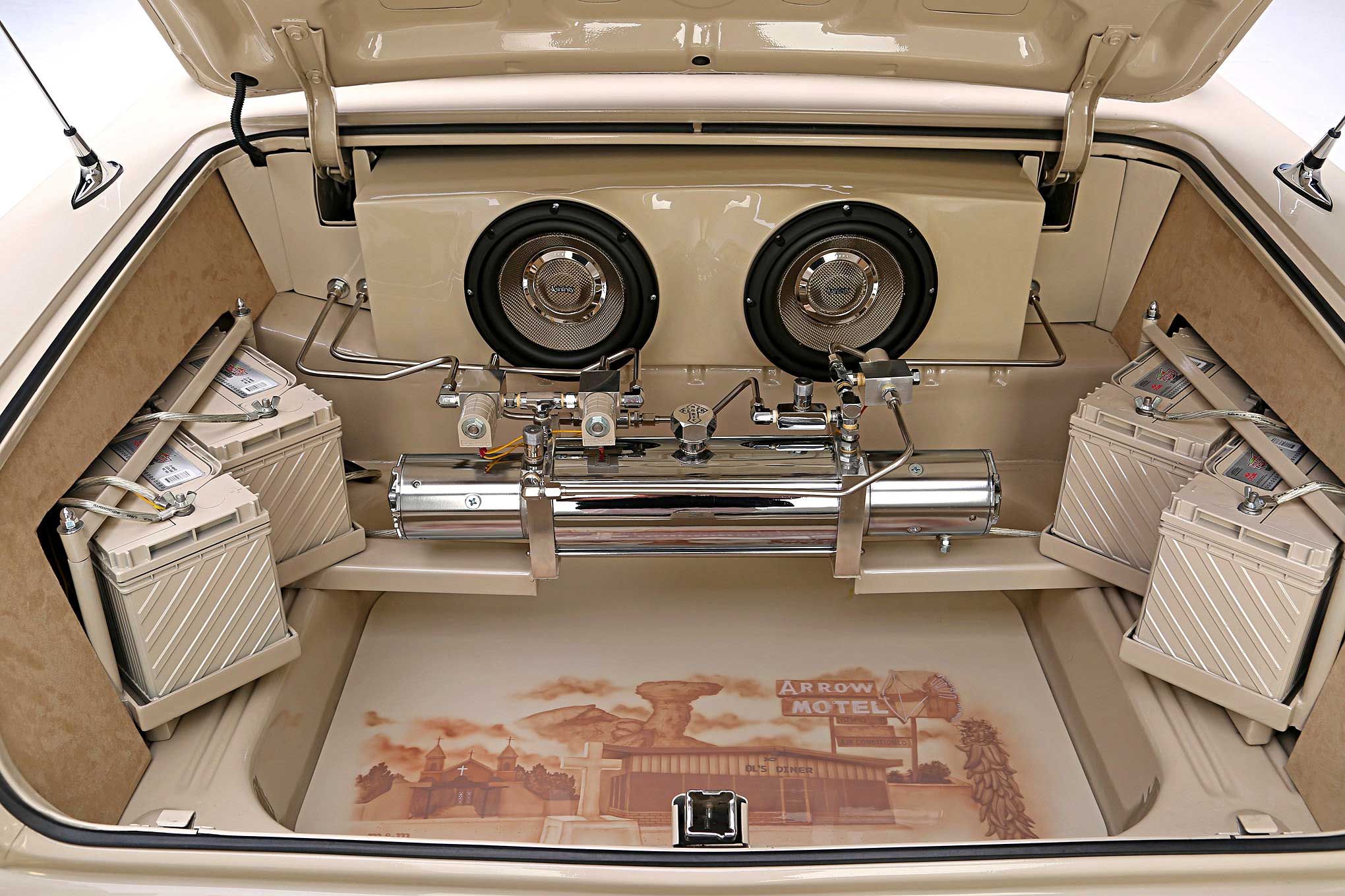 1964 Chevrolet Impala Trunk Setup - Lowrider